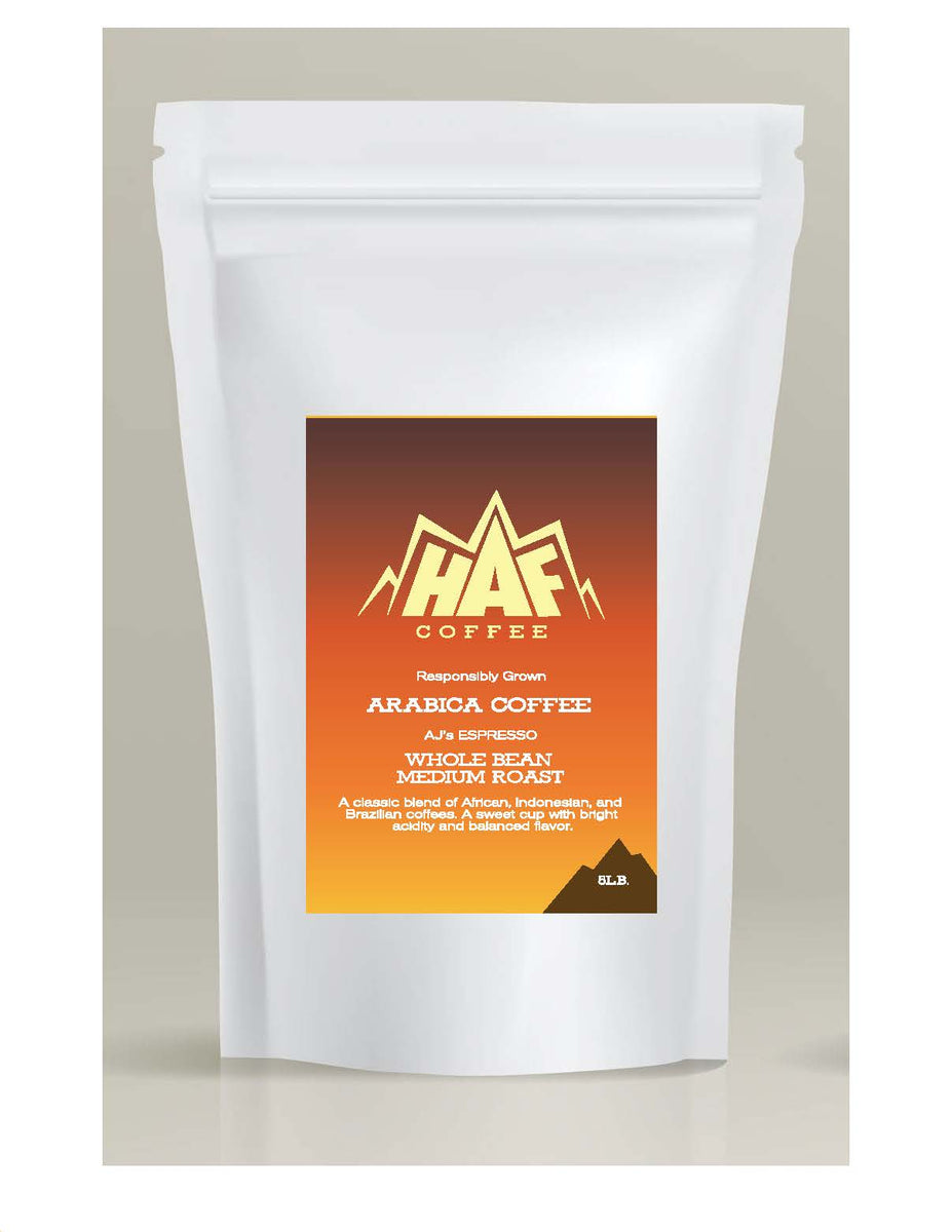 AJ's Medium Roast Espresso – High AF Coffee